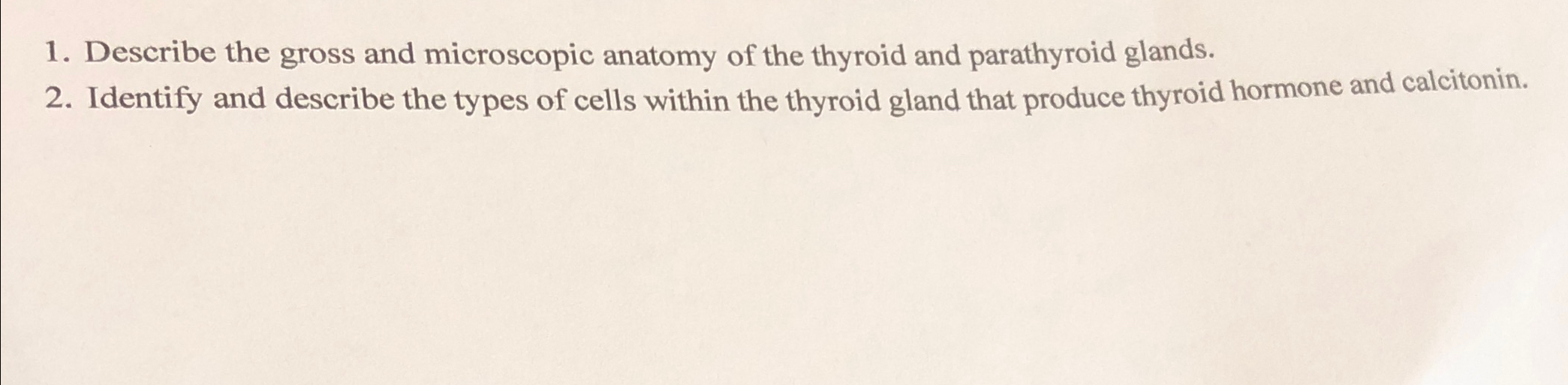 Solved Describe the gross and microscopic anatomy of the | Chegg.com