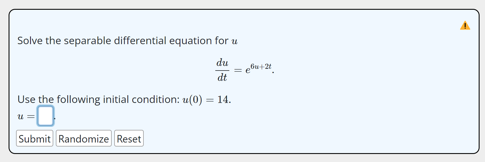 Solved Solve the separable differential equation for | Chegg.com