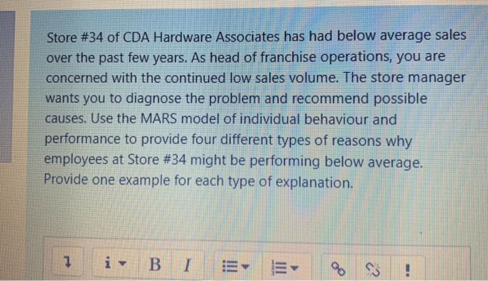 Store 34 Of CDA Hardware Associates Has Had Below Chegg store-34-of-cda-hardware-associates-has-had-below-chegg