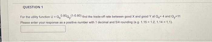 The Diagram Above Shows Sally's Utility Function Solved 1. S