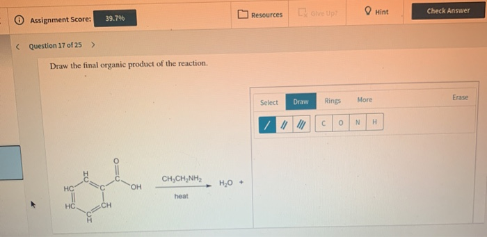 Solved Assignment Score: 39.796 Resources I Give Up? Hint | Chegg.com