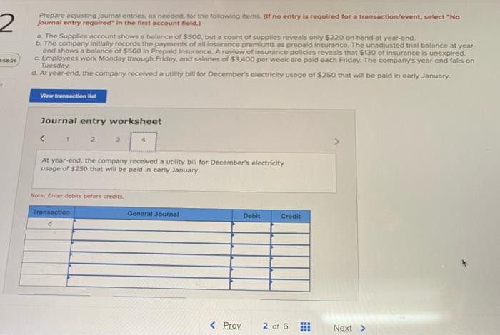 Solved Proctoring Enabled Chapter 3 Cute 2 Prepare adjusting | Chegg.com