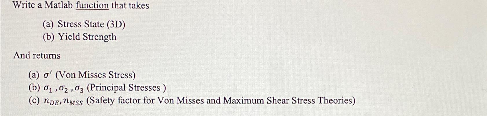 Solved PLEASE ATTACH THE FULL CODE Write a Matlab function | Chegg.com