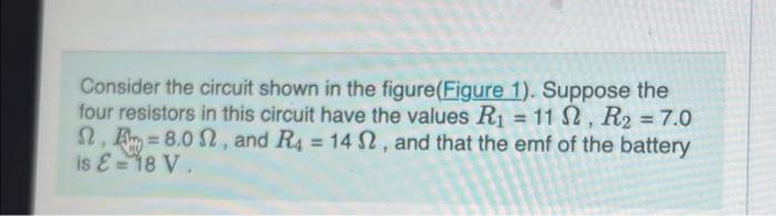 Solved Consider the circuit shown in the figure(Figure 1). | Chegg.com