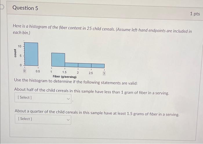 Solved Question 1 (Assume left-hand endpoints are included | Chegg.com