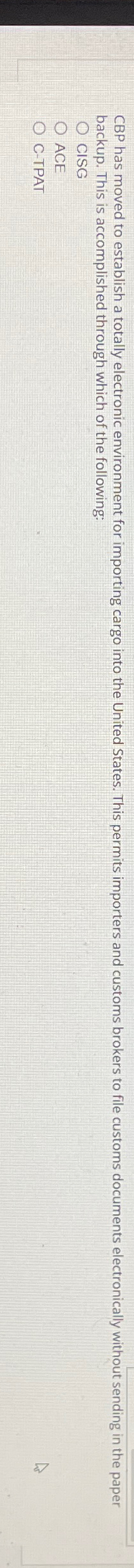 Solved backup. This is accomplished through which of the | Chegg.com