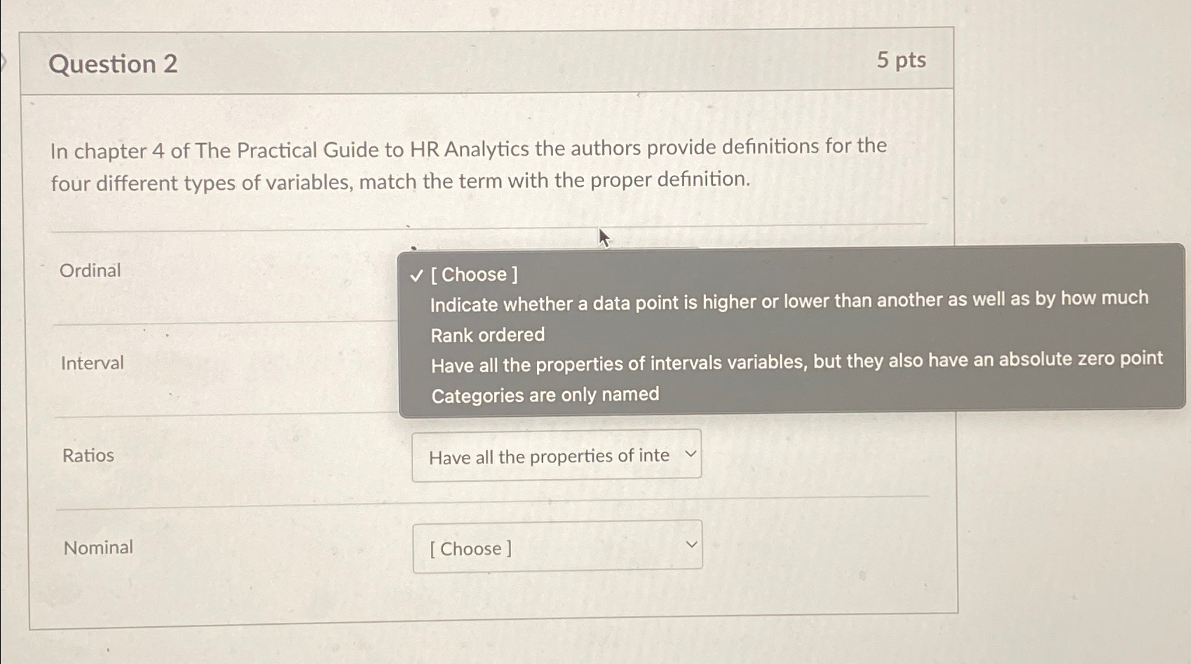 Solved Question 25 ﻿ptsIn chapter 4 ﻿of The Practical Guide | Chegg.com