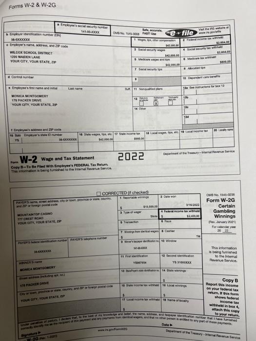 schedules, or worksheets. Answer the question, | Chegg.com