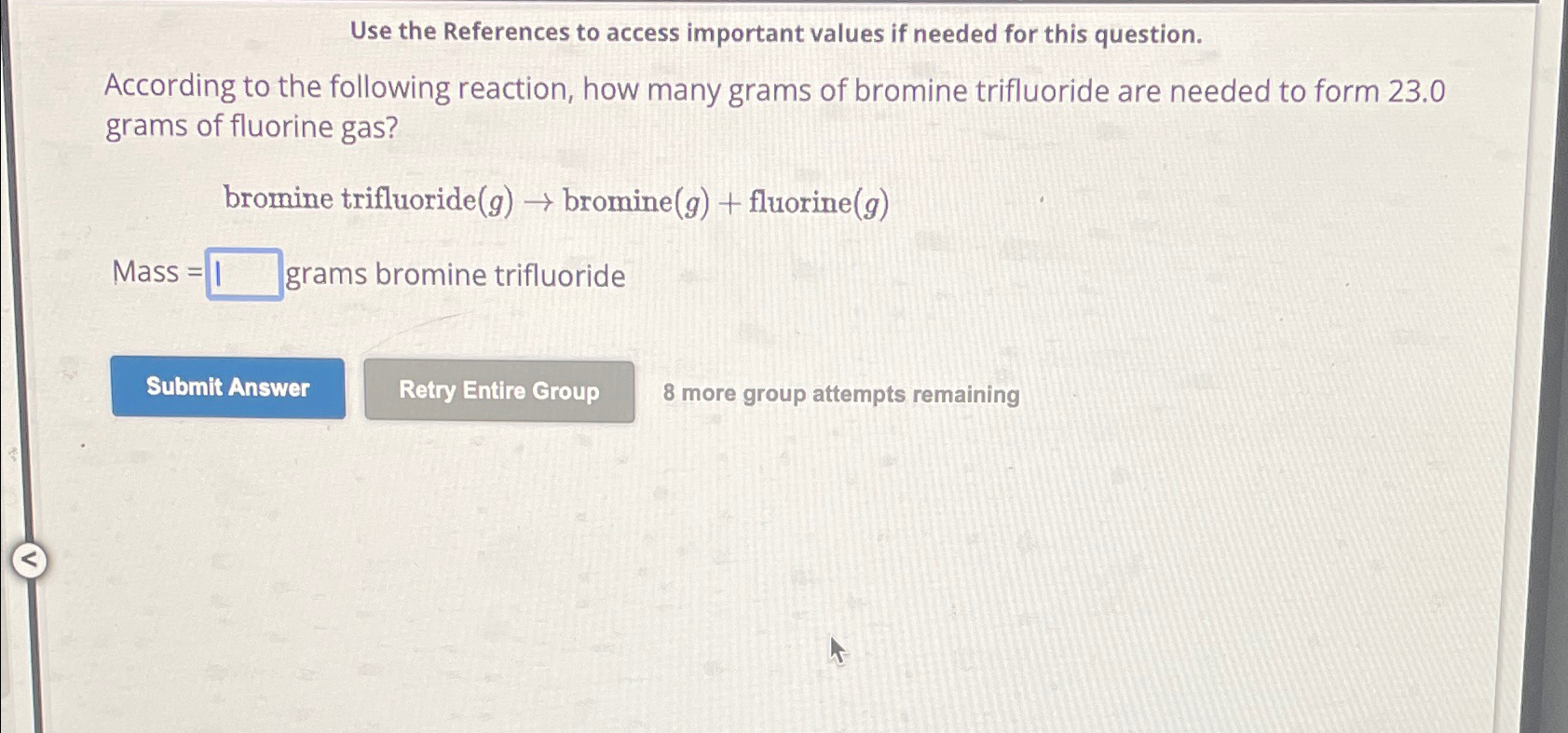 Use the References to access important values if | Chegg.com