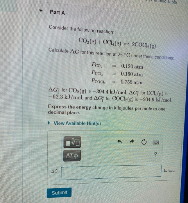 Solved A Review Constants Periodic Table Calculate the | Chegg.com