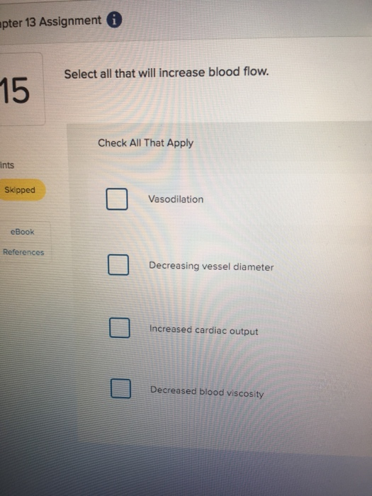 Solved apter 13 Assignment i Select all that will increase | Chegg.com