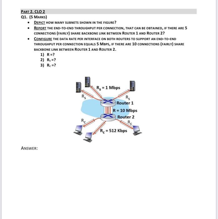 Solved Q1. (5 MARKS) - Depici how many subnets shown in the | Chegg.com Solved Q1. (5 MARKS) - Depici how many subnets shown in the | Chegg.com