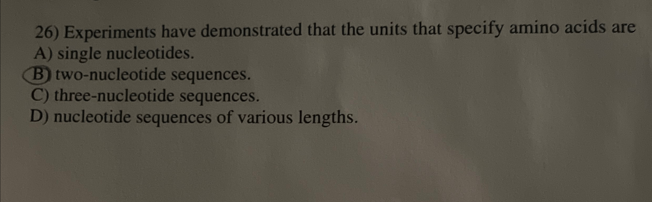 Solved Experiments have demonstrated that the units that | Chegg.com