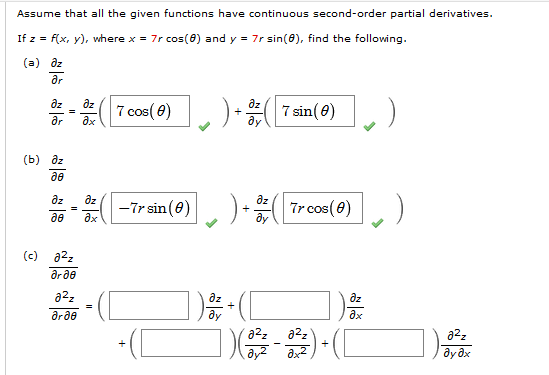 Solved Assume that all the given functions have continuous | Chegg.com