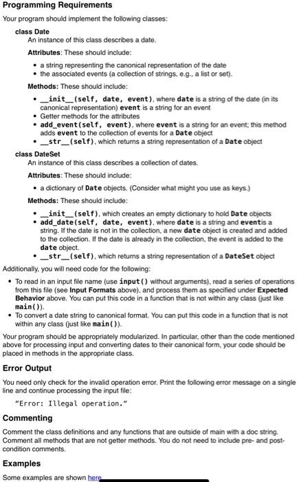 Solved Background This problem involves managing a database | Chegg.com