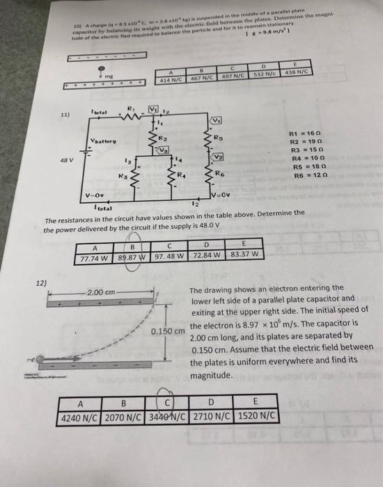Solved I e =9.nm/s21 R1=16ΩR2=19ΩR3=15ΩR4=10ΩR5=18ΩR6=12Ω | Chegg.com