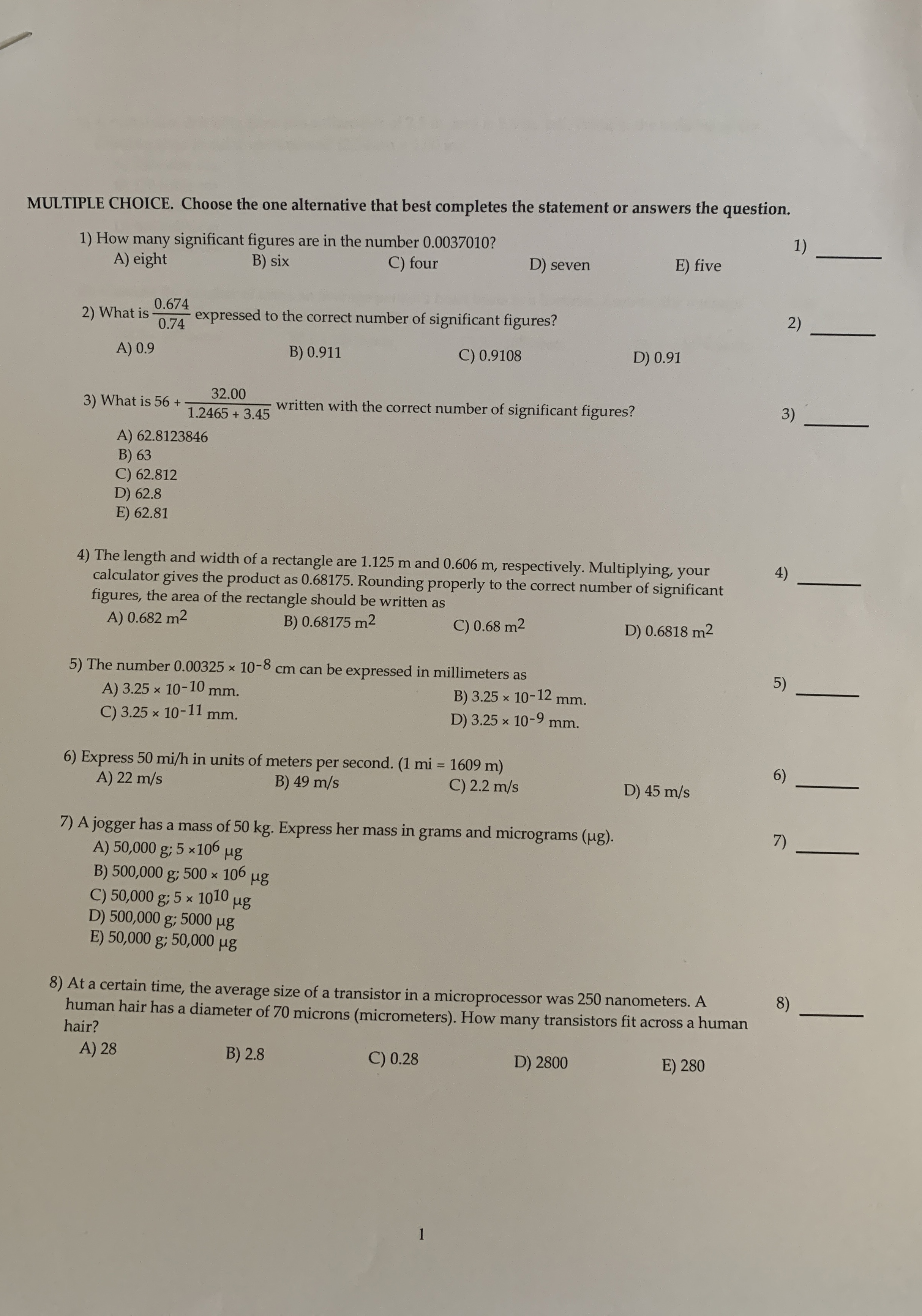 Solved Try Given 54 ﻿nano second.Express:a) ﻿Decimal formb) | Chegg.com