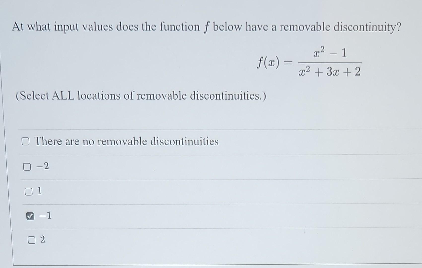 Solved At what input values does the function f below have a | Chegg.com