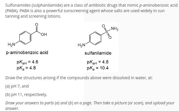 Solved Use resonance structures to explain why sulfacetamide | Chegg.com
