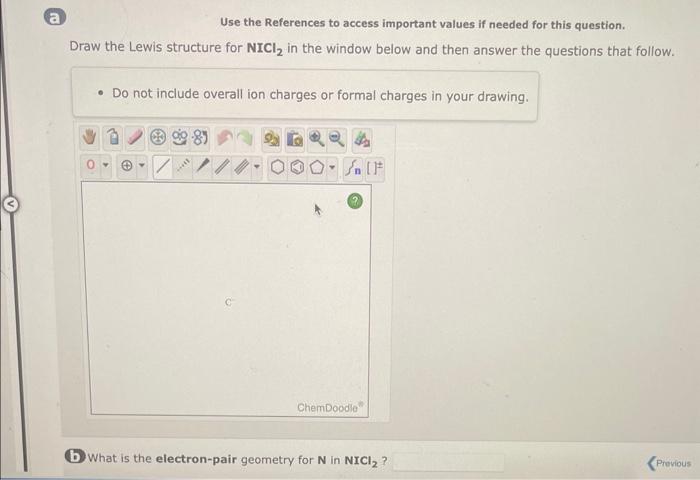 Solved Use the References to access important values if | Chegg.com