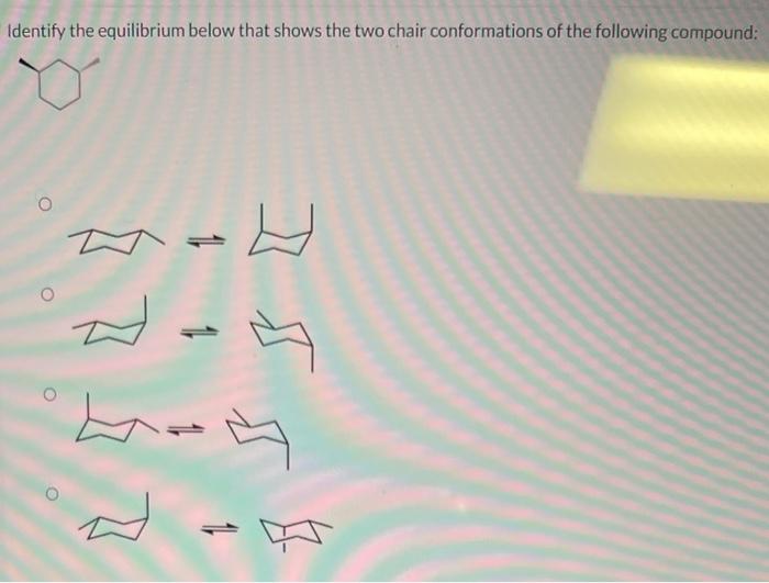 Solved Identify the equilibrium below that shows the two | Chegg.com