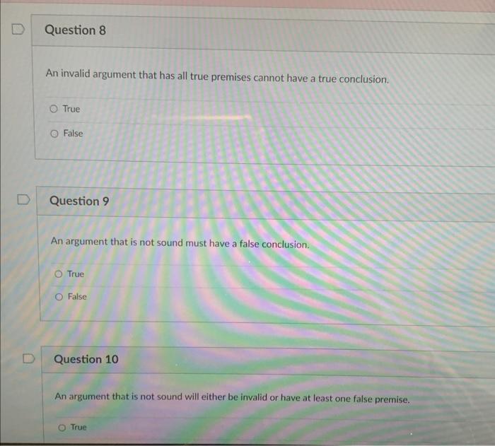 The premises of an inductive argument do not provide | Chegg.com
