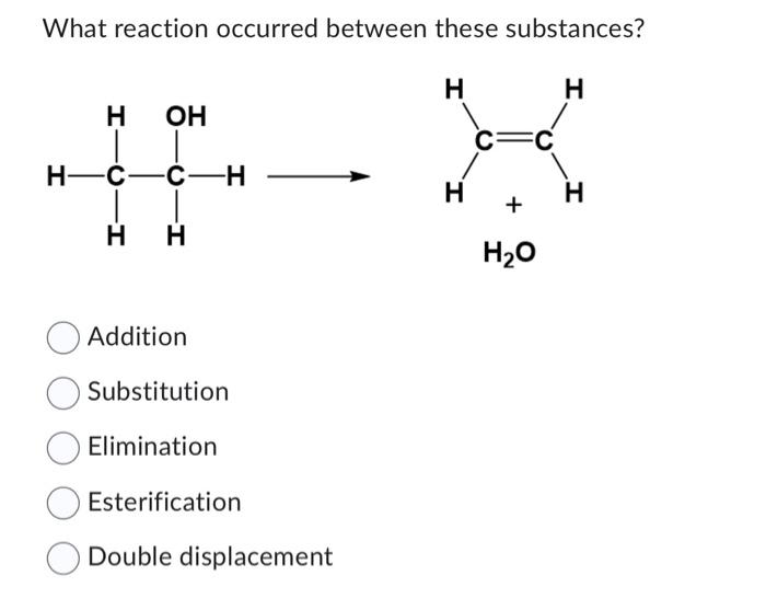 Solved The following reactants were mixed: a) What type of | Chegg.com