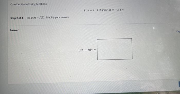 Solved Consider the following functions: f(x)=x2+2 and | Chegg.com
