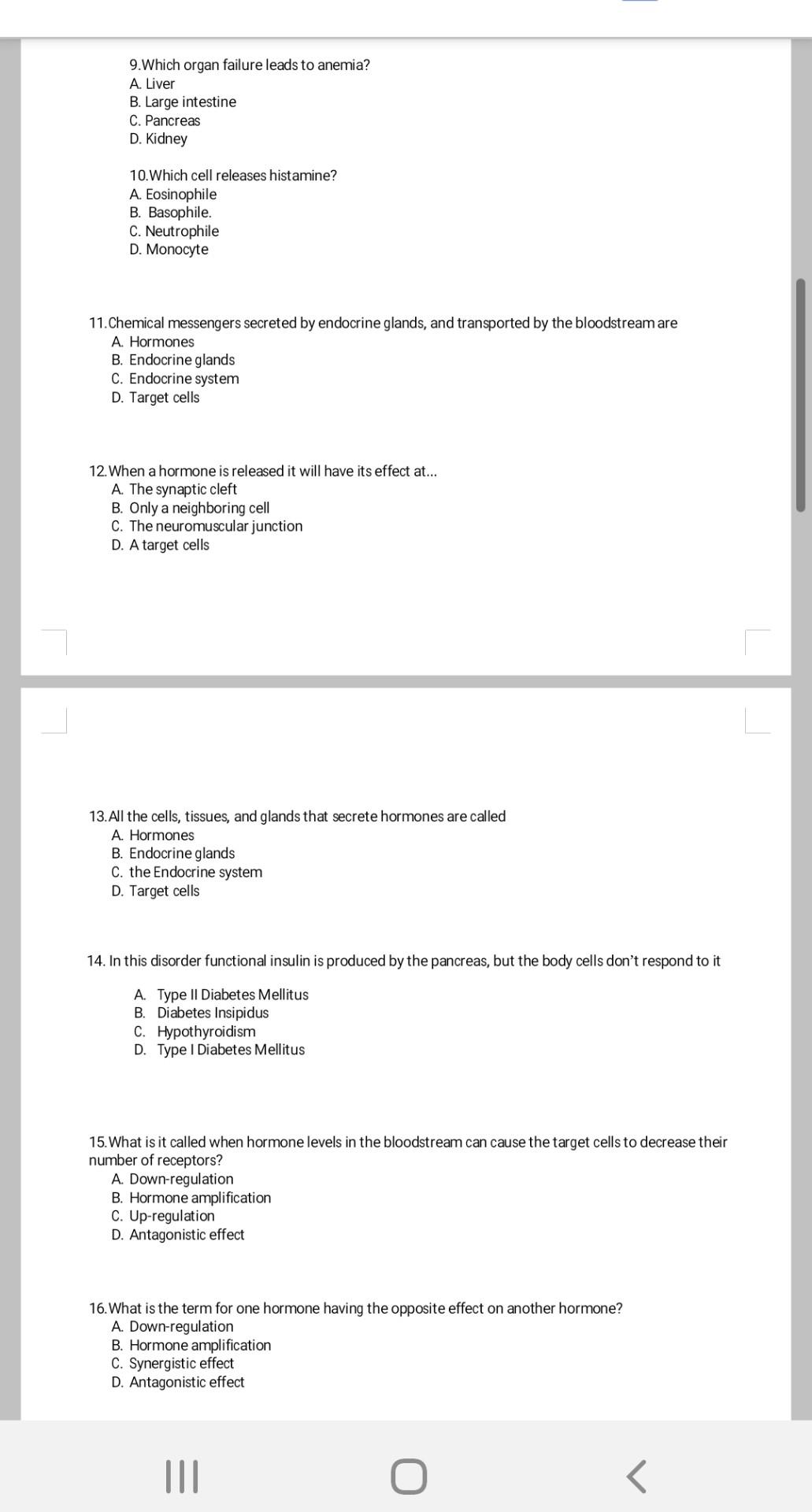 Solved 1.Multiple Choice: Choose the best right answer 1. | Chegg.com