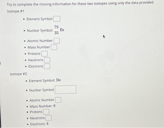 Solved How many protons, neutrons and electrons are there in | Chegg.com