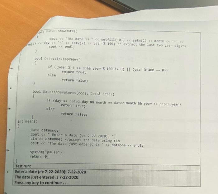 Solved Task: 1-Write an overloaded extraction and insertion | Chegg.com