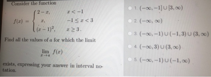Solved Suppose that f(x) is defined for all x in 1. B only U | Chegg.com