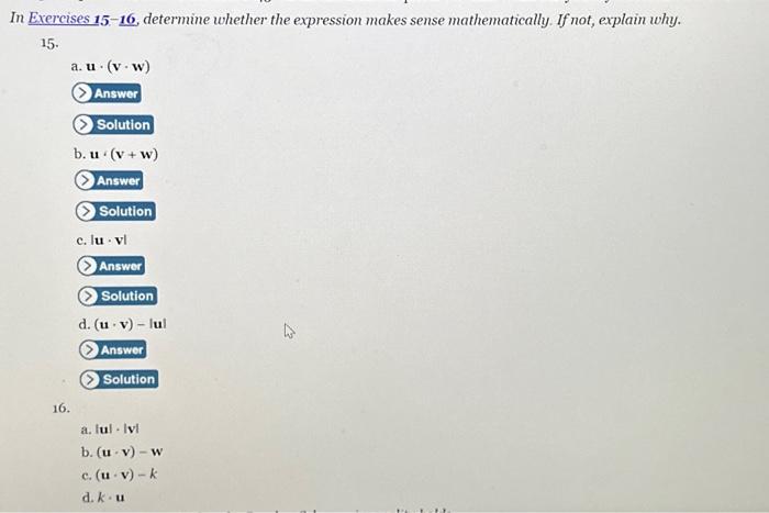 Solved ONLY 16 ONLY 16 ONLY16！ In Exercises 15-16, | Chegg.com