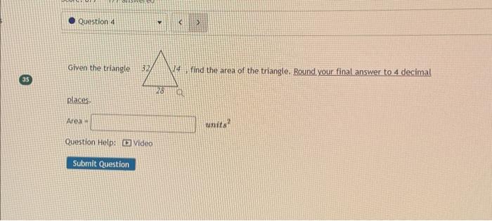 Solved Given the triangle drawn to scale \\[ A \\] find the | Chegg.com