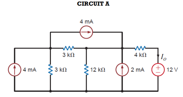 Solved In the circuits below, find the current Io using | Chegg.com
