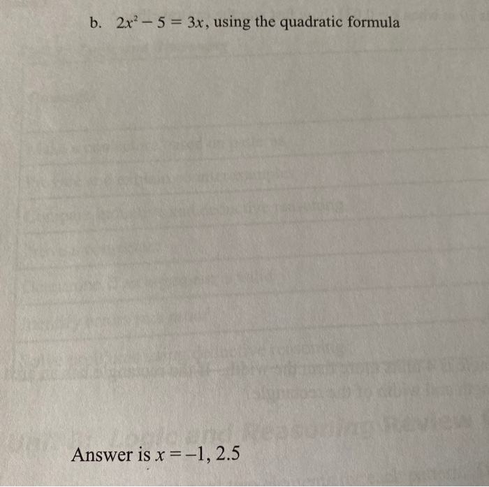 Solved 2. Determine the standard form of a quadratic | Chegg.com