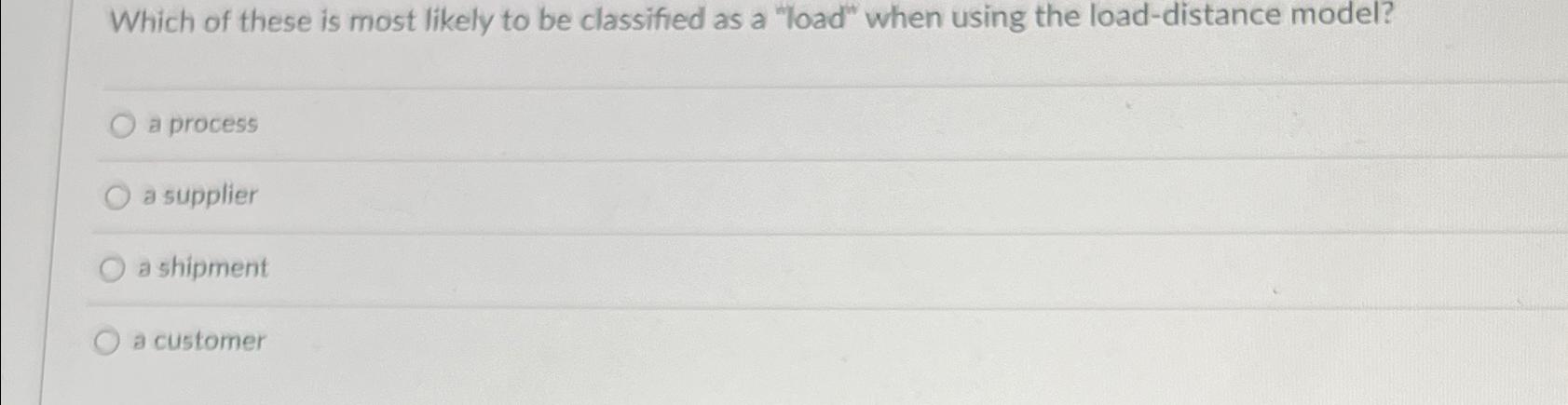 Solved Which of these is most likely to be classified as a | Chegg.com
