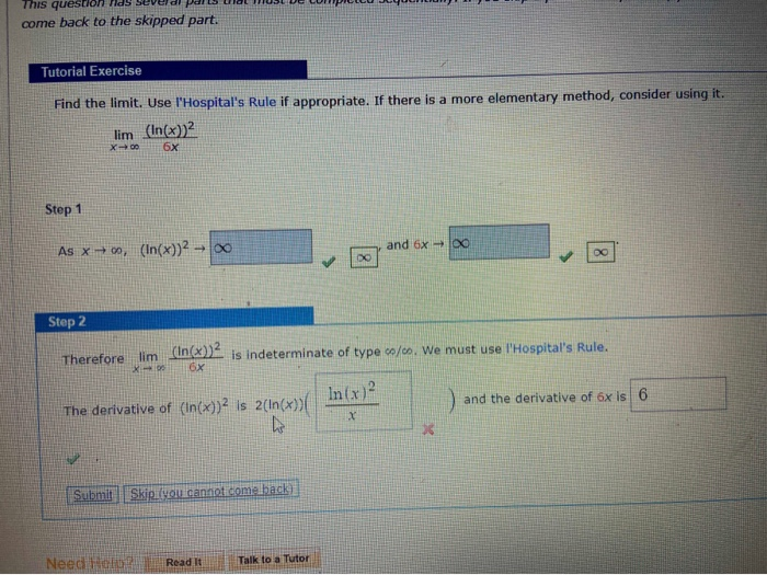 Solved d This question come back to the skipped part. | Chegg.com