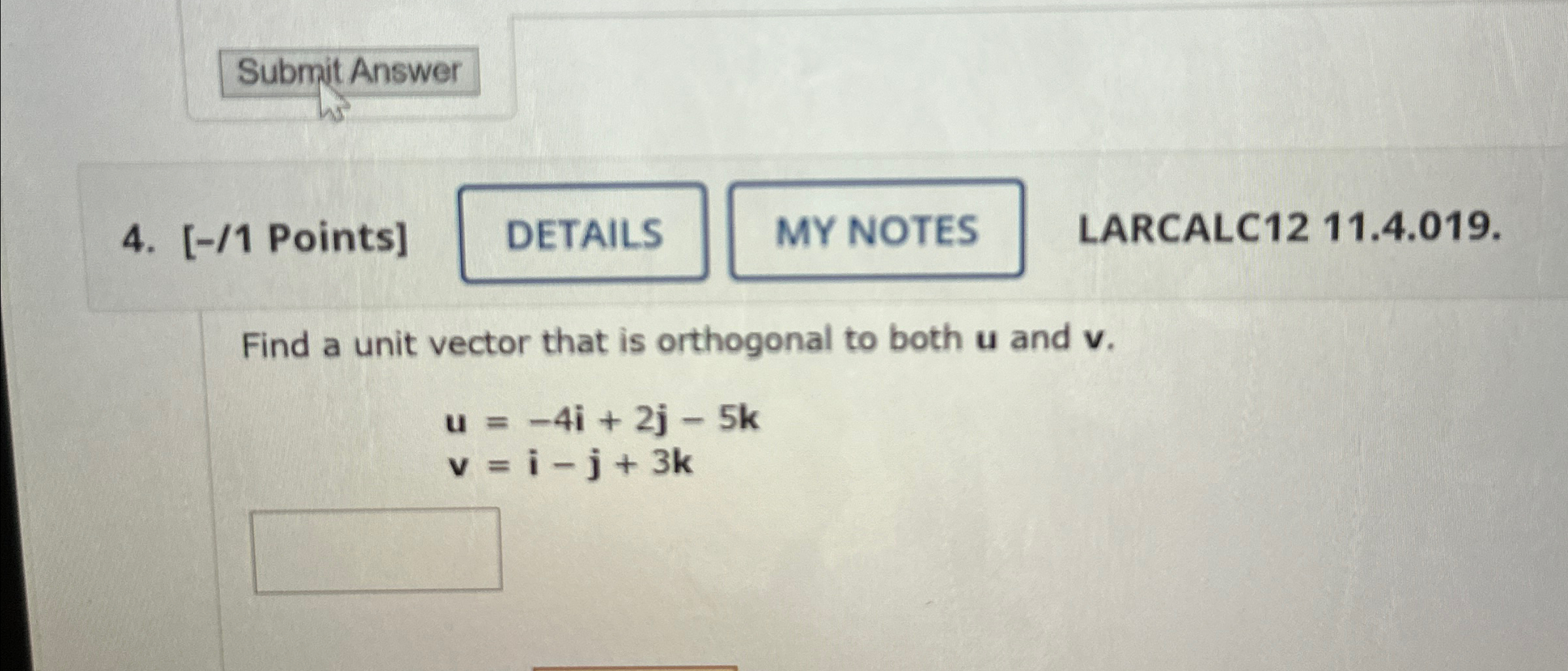 Solved Submit Answer4. [-/1 ﻿Points]LARCALC12 11.4.019.Find | Chegg.com