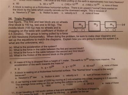 Solved A block is resting on a frictionless horizontal | Chegg.com