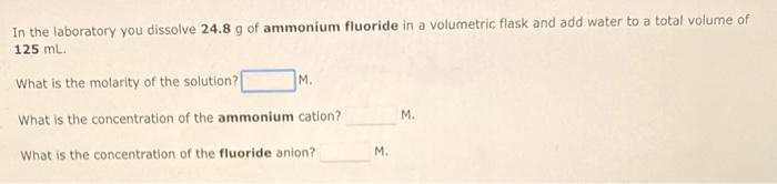 Solved In the laboratory you dissolve 12.7g of iron(II) | Chegg.com