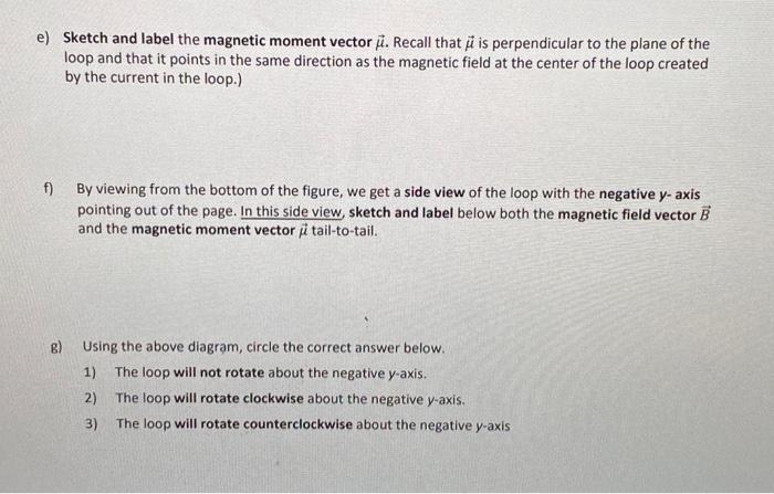 Solved 4. Torque on a Rectangular Current Loop in a Magnetic | Chegg.com