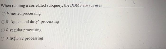 Solved 10 points Consider the following relational database | Chegg.com