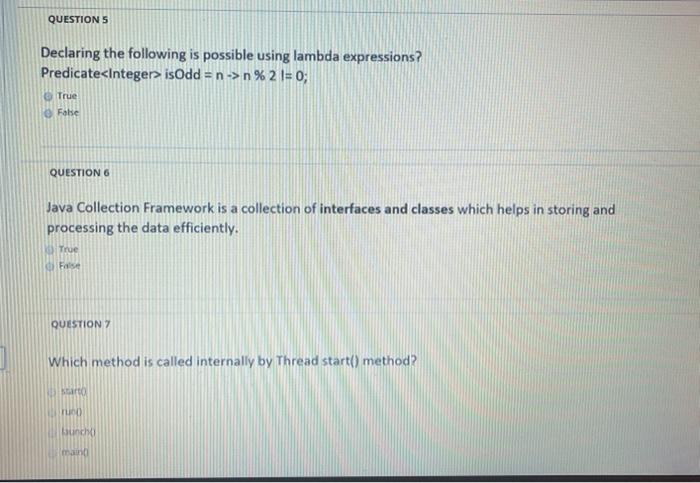 Solved QUESTIONS Declaring the following is possible using | Chegg.com