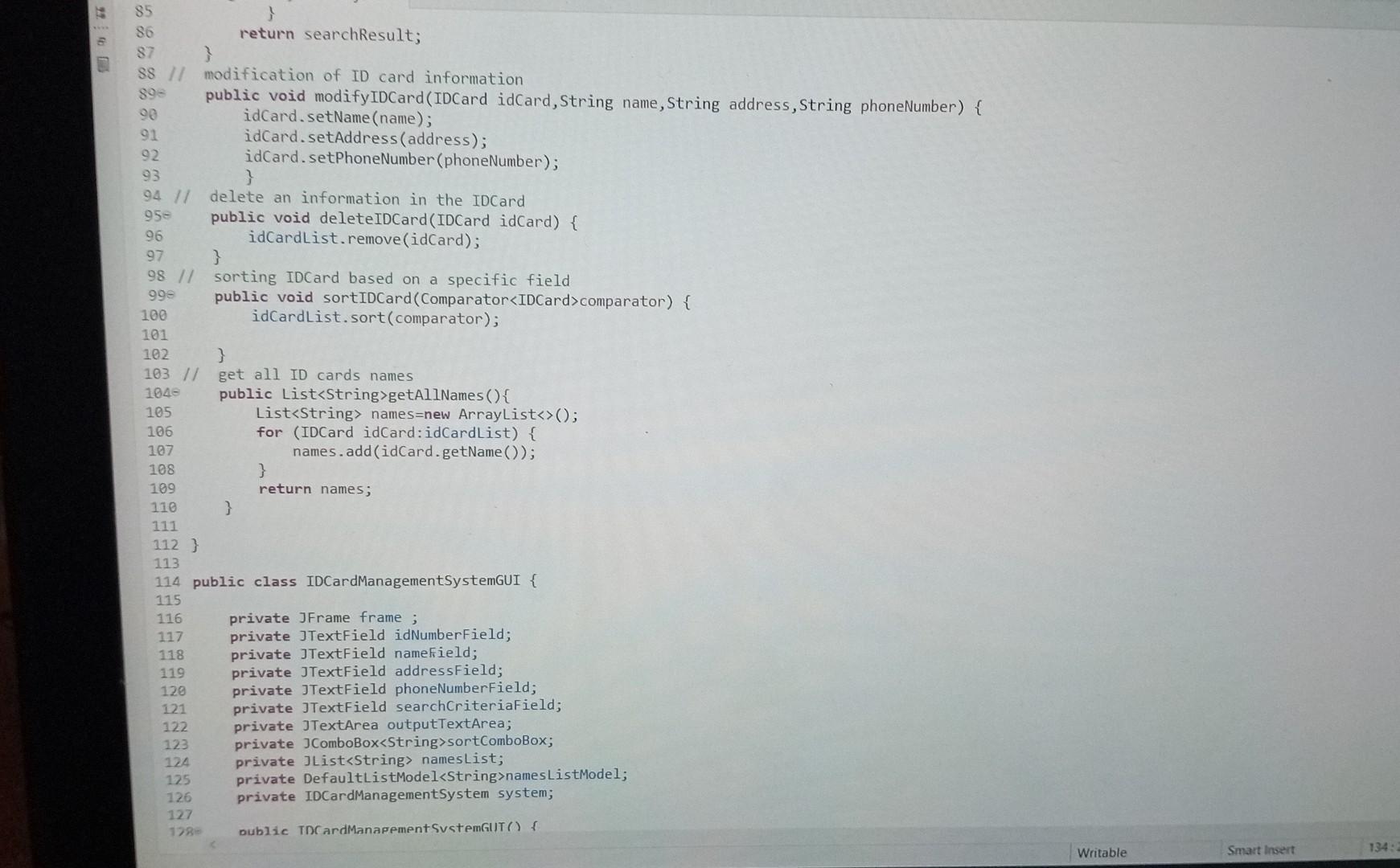 Solved this is the task this is the code written but the | Chegg.com