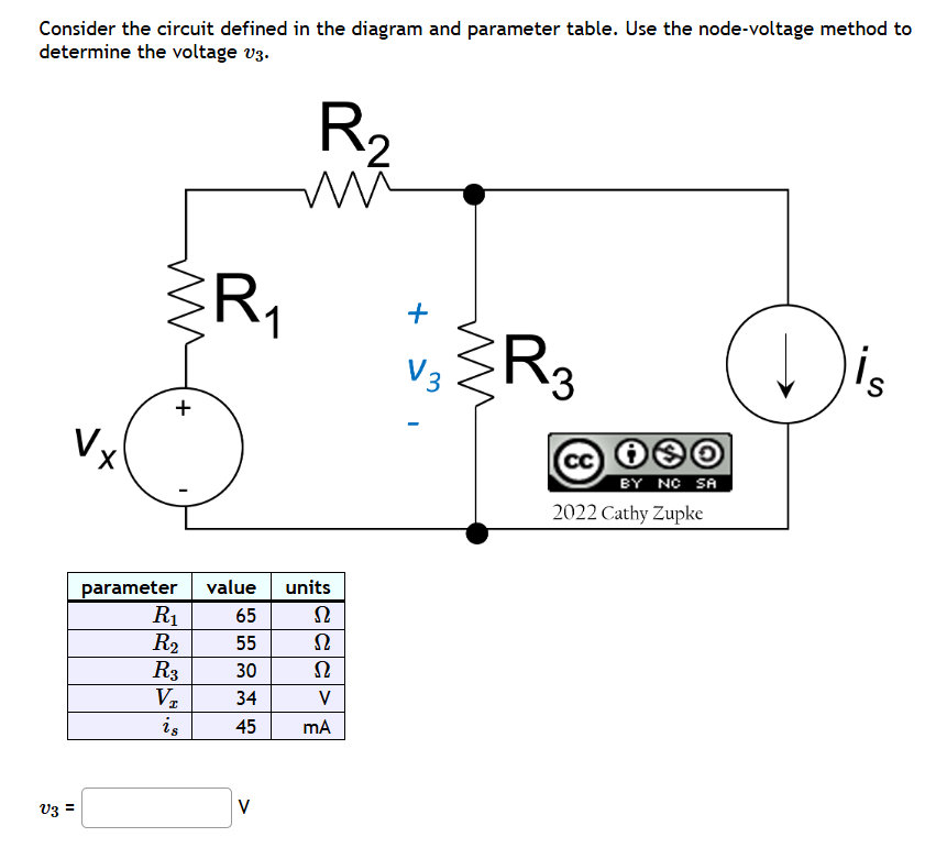 Solved Consider the circuit defined in the diagram and | Chegg.com