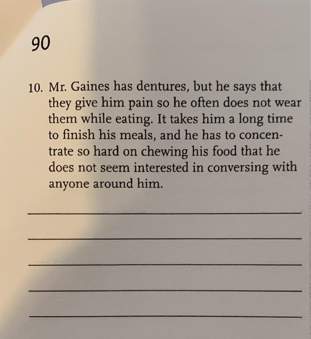 Solved Scenarios Read each scenario below and make | Chegg.com