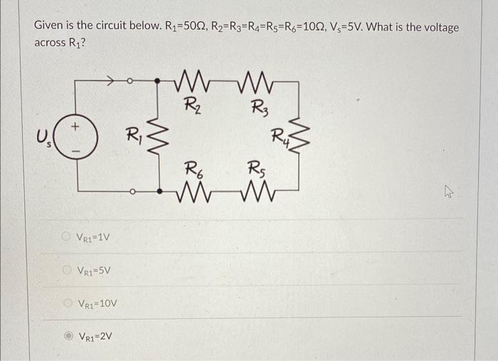 Solved Given Is The Circuit Below 