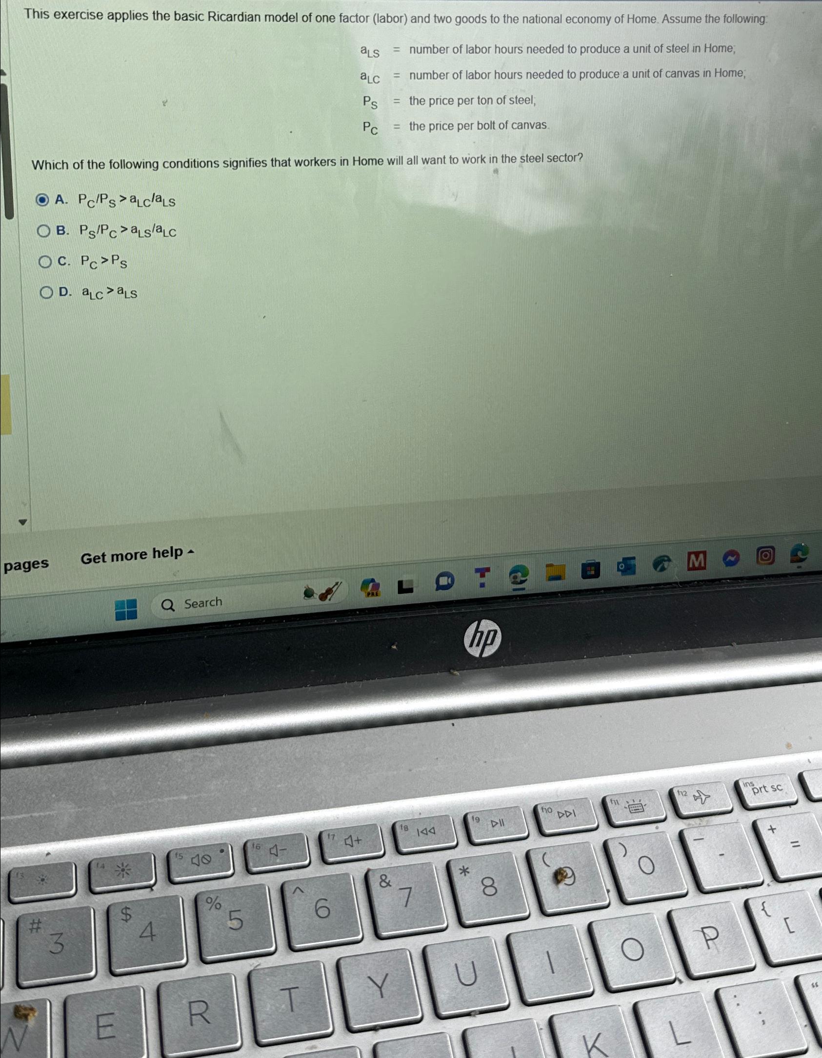 Solved This exercise applies the basic Ricardian model of | Chegg.com