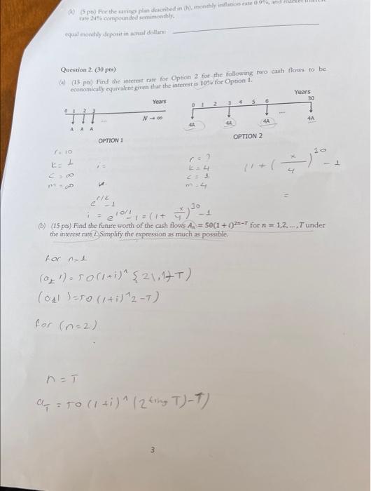 Solved (1) (spow) Fir the aming plan described cqual monthly | Chegg.com